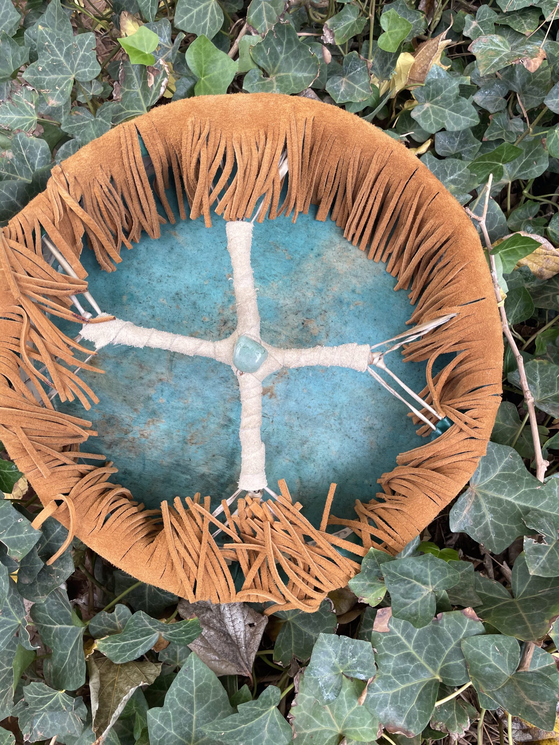 14″ Turtle Drum with Reiki & Light Codes | The Beauty of Perspective